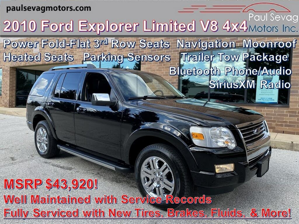 Used 2010 Ford Explorer Limited 4WD for Sale Right Now - CarGurus