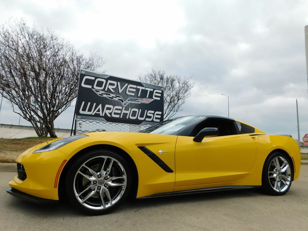 Used 2015 Chevrolet Corvette Stingray Z51 3LT Coupe RWD for Sale (with ...
