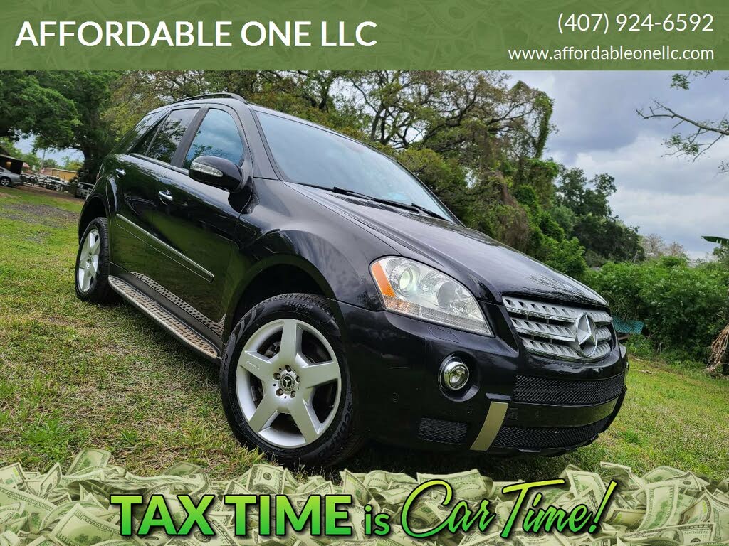 Used 2008 Mercedes-Benz M-Class ML 550 4MATIC for Sale (with Photos ...