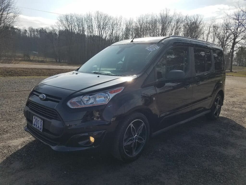 Used 2018 Ford Transit Connect Wagon XLT LWB FWD with Rear Cargo Doors ...