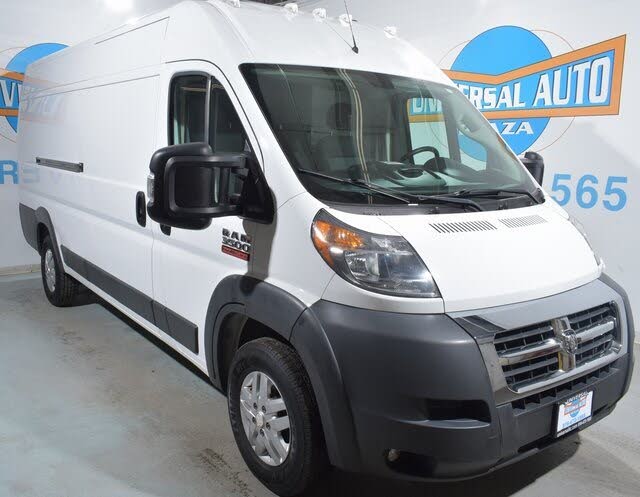 Used RAM ProMaster 3500 159 High Roof Extended Cargo Van for Sale (with ...