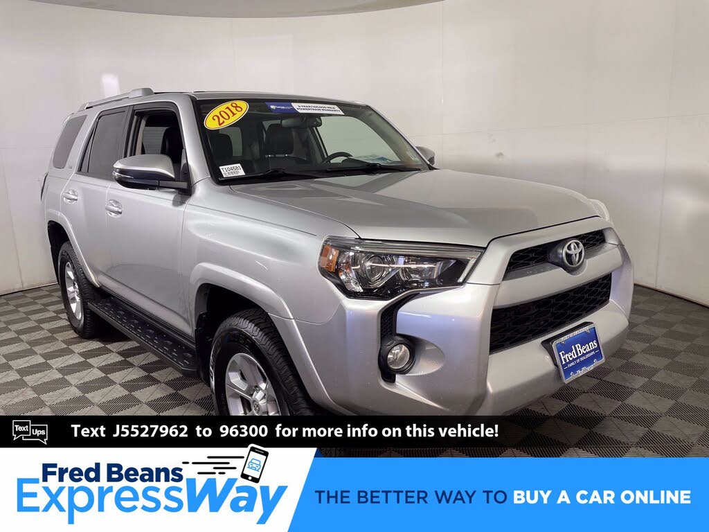 Used 2018 Toyota 4Runner SR5 Premium 4WD for Sale (with Photos) - CarGurus