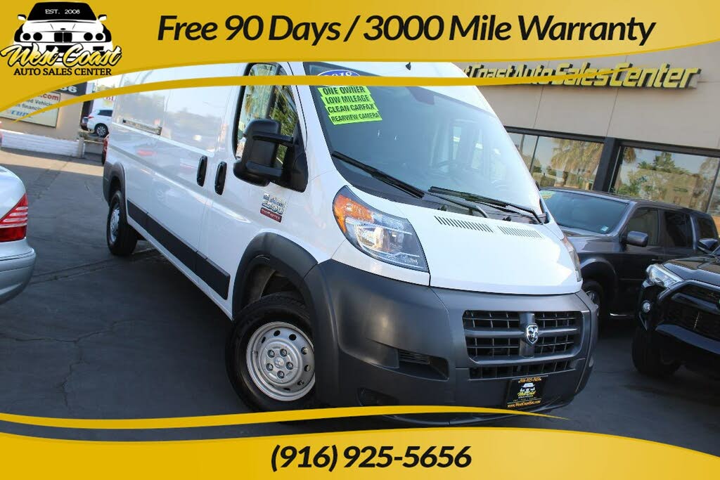 Used 2018 RAM ProMaster 2500 159 High Roof Cargo Van for Sale (with ...