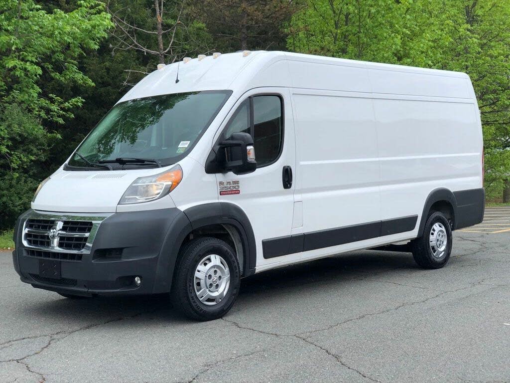 Used RAM ProMaster 3500 159 High Roof Extended Cargo Van for Sale (with ...