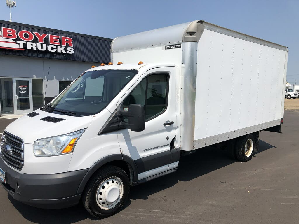 Used Ford Transit Chassis 350 HD 9950 GVWR Cutaway DRW FWD for Sale ...