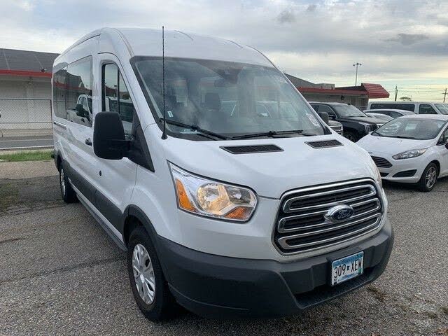 Used Ford Transit Passenger 350 XLT Medium Roof LWB RWD with Sliding ...