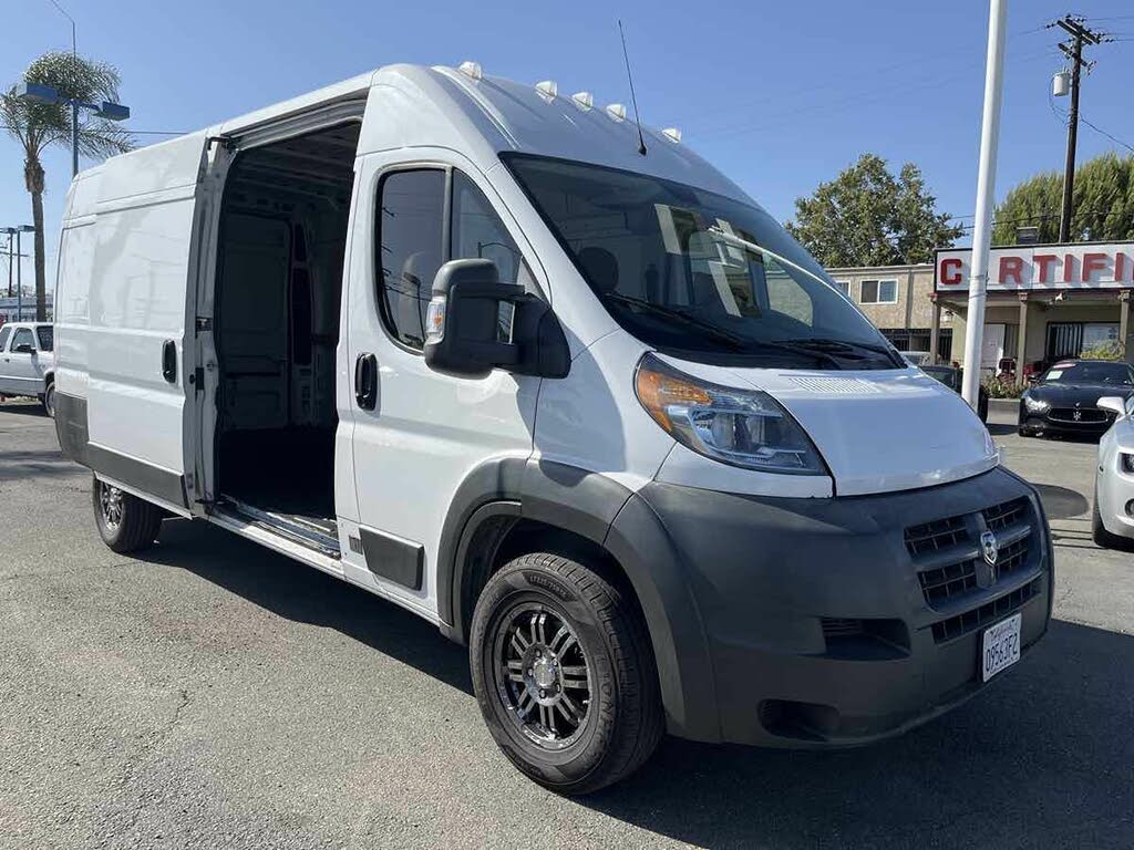 Used RAM ProMaster 3500 159 High Roof Extended Cargo Van for Sale (with ...
