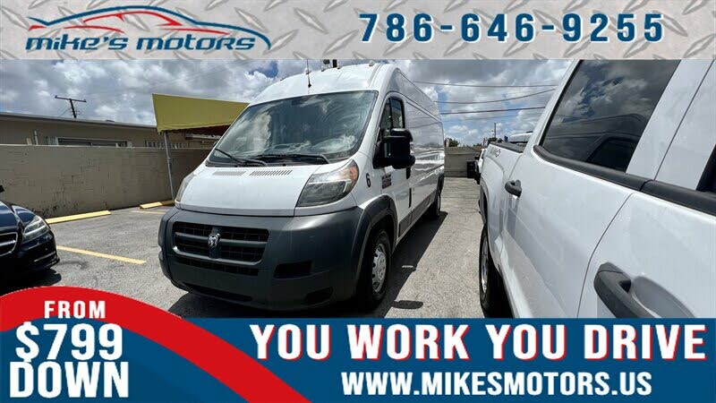 Used RAM ProMaster 2500 159 High Roof Cargo Van for Sale (with Photos ...