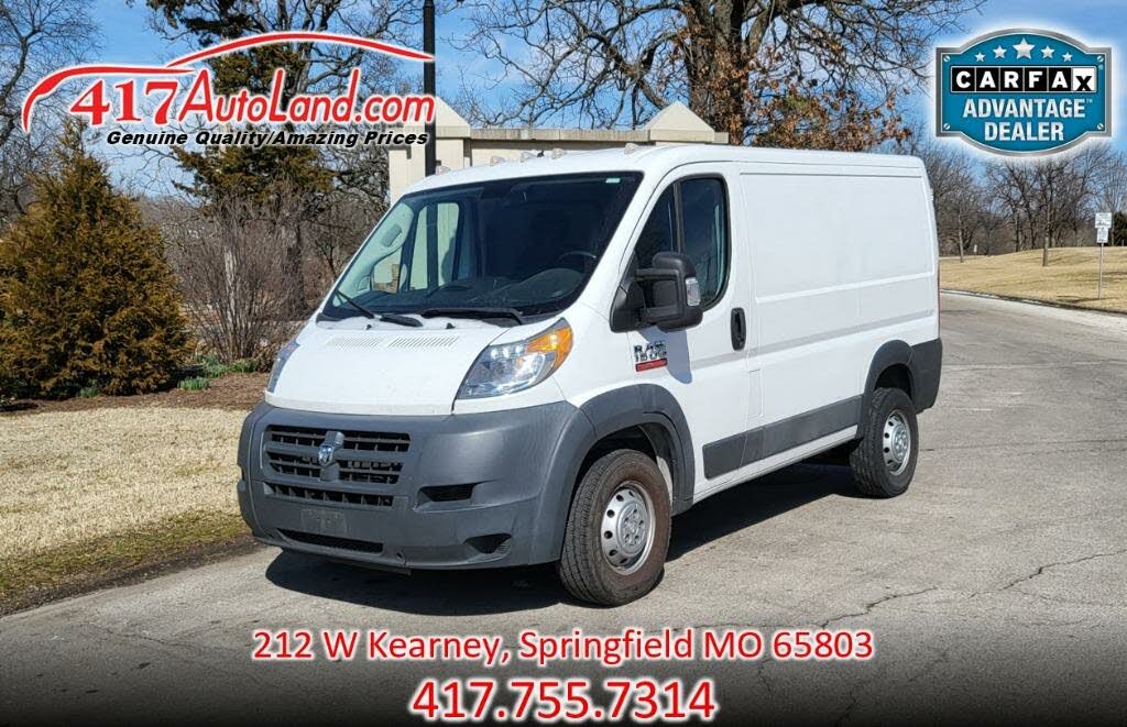 Used RAM ProMaster 1500 118 Low Roof Cargo Van for Sale (with Photos ...
