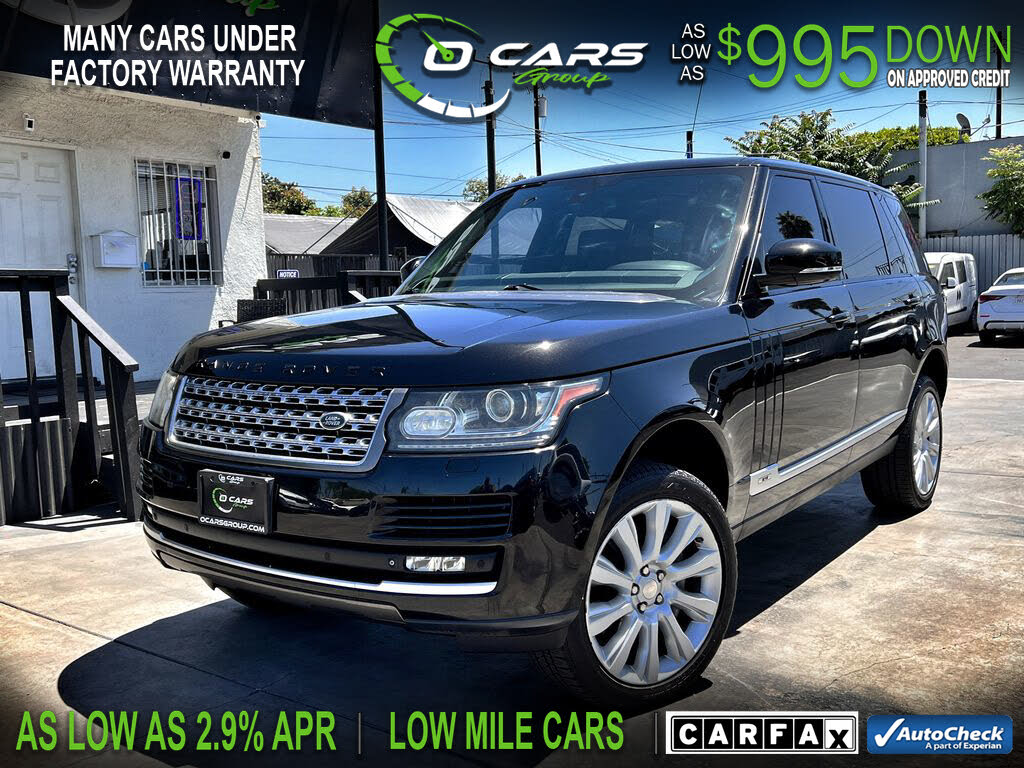 Used 2014 Land Rover Range Rover Supercharged LWB 4WD for Sale (with ...