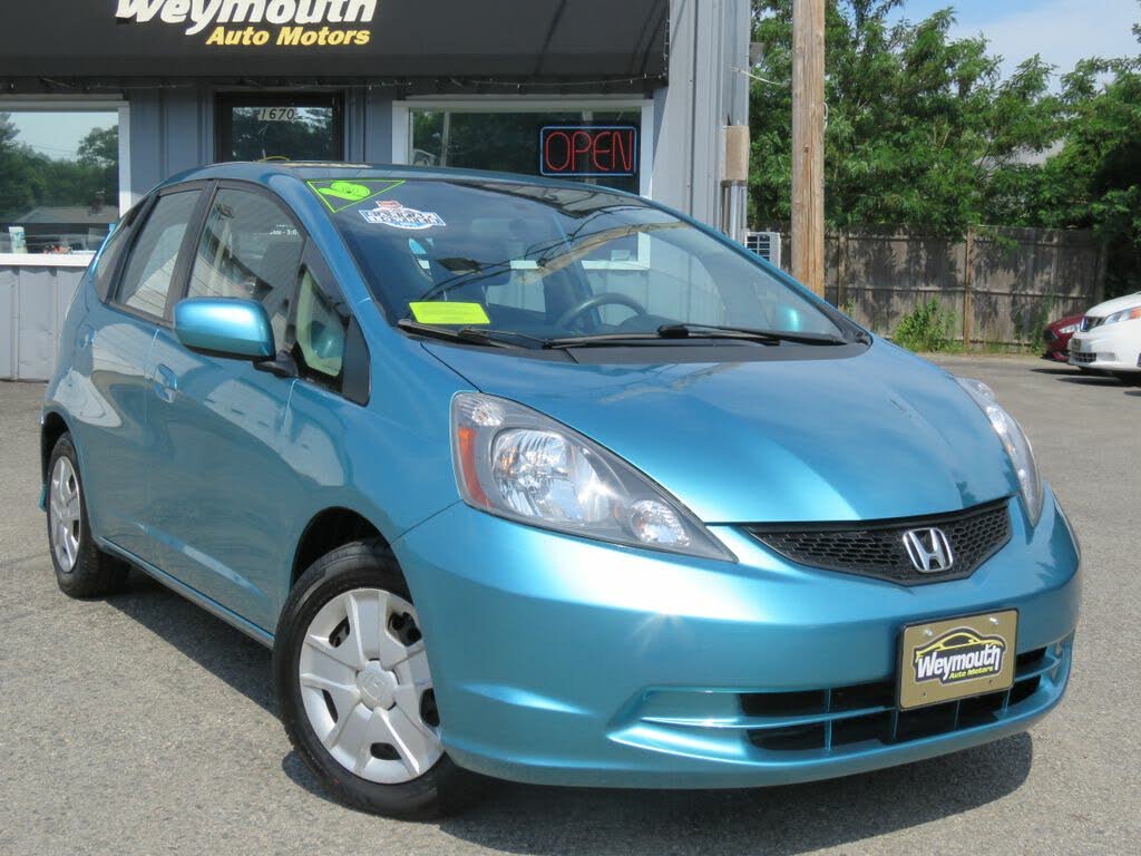 Teal Honda Fit