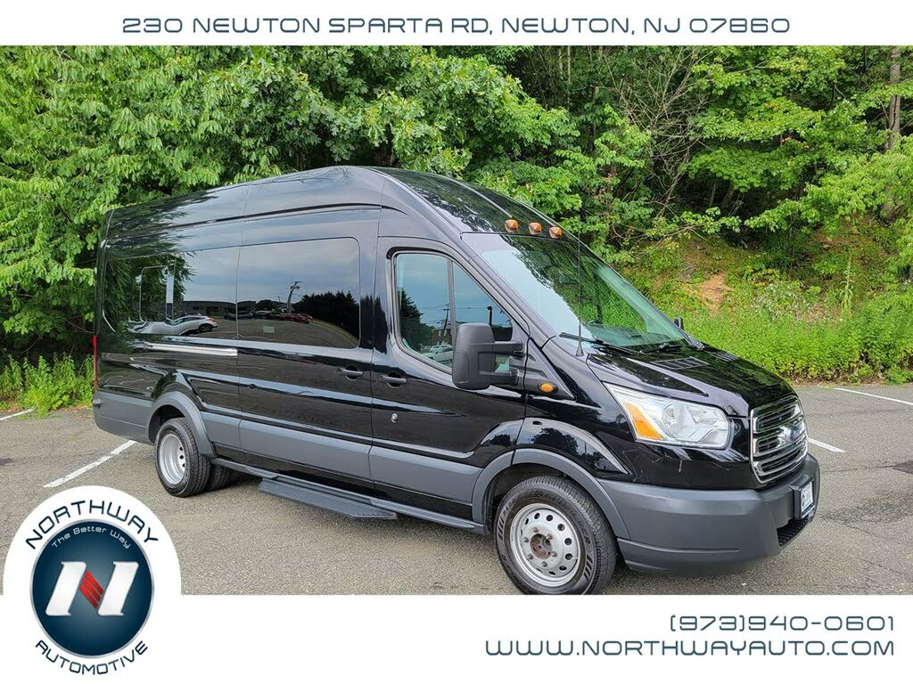 Used 2018 Ford Transit Passenger 350 HD XLT Extended High Roof LWB DRW ...