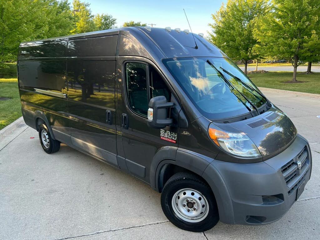 Used RAM ProMaster 3500 159 High Roof Extended Cargo Van for Sale (with ...