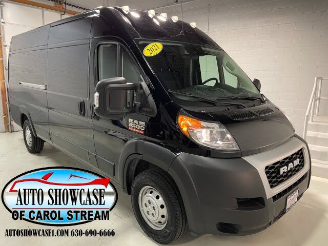 Used 2021 RAM ProMaster 3500 159 High Roof Extended Cargo Van FWD for ...