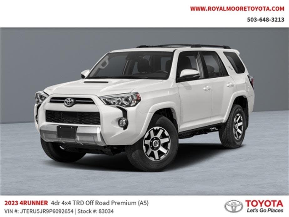 Used 2023 Toyota 4Runner TRD Off-Road Premium 4WD for Sale (with Photos ...