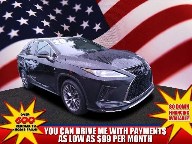 Best 2020 Lexus RX 350 F Sport Performance AWD Deals in November 2022 ...