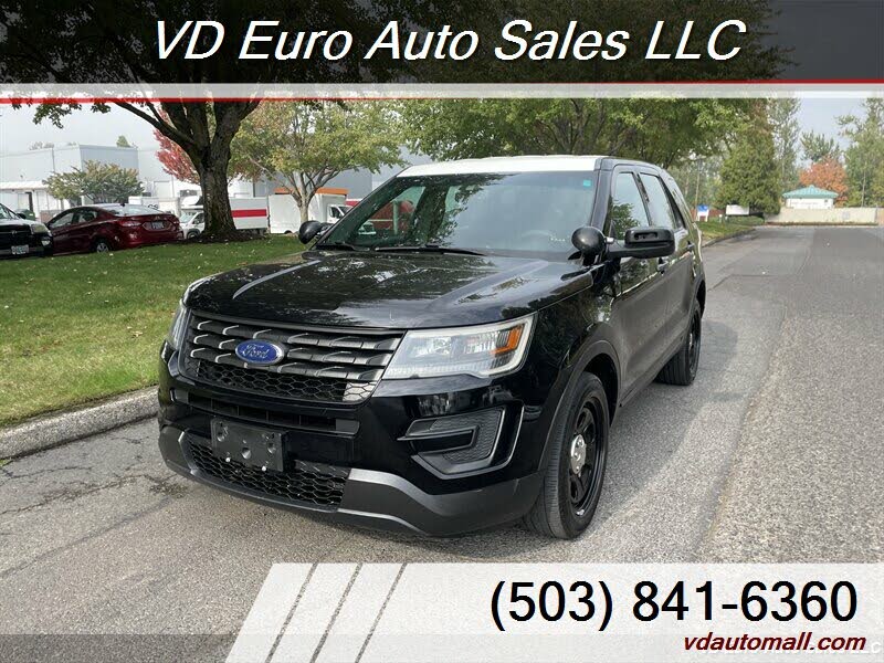 Used 2016 Ford Explorer Police Interceptor Utility AWD for Sale (with ...