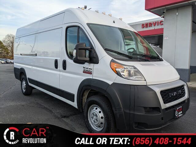 Used 2021 RAM ProMaster 3500 159 High Roof Extended Cargo Van FWD for ...
