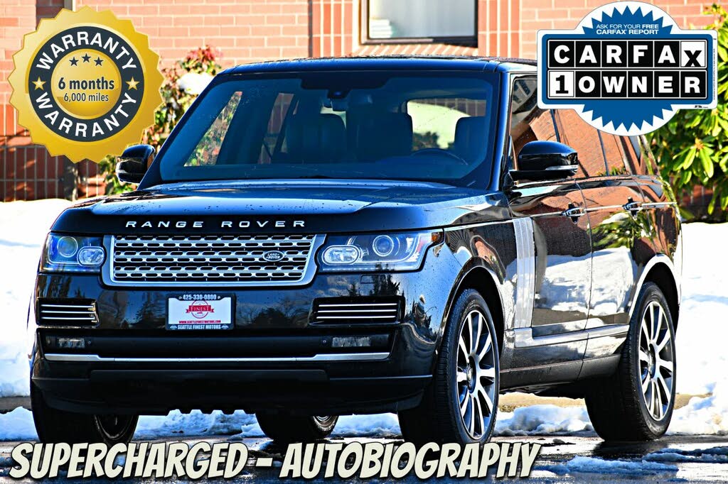 Used 2014 Land Rover Range Rover Autobiography 4WD for Sale (with ...