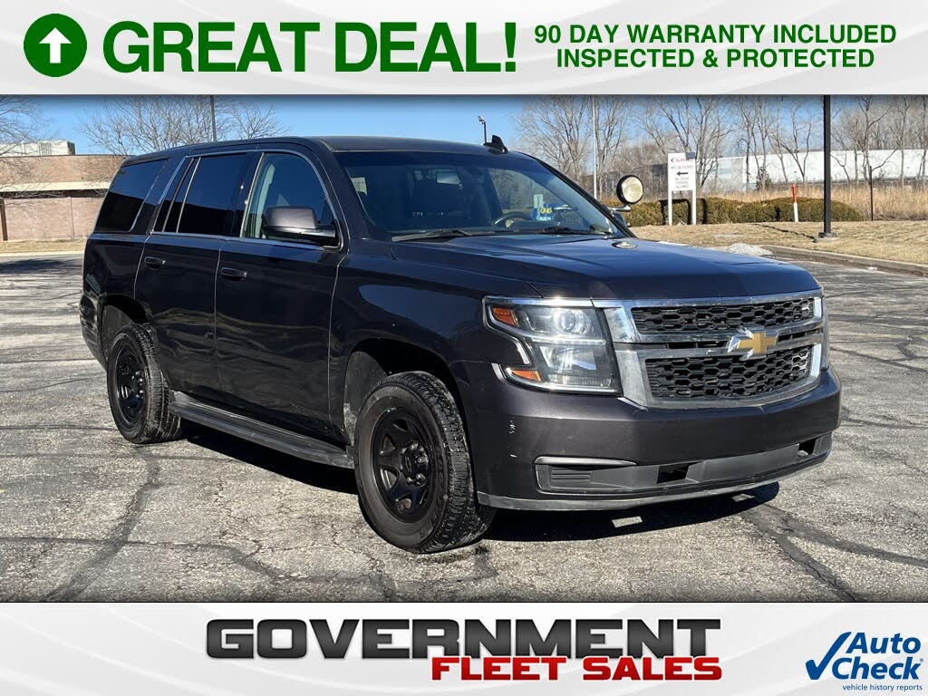 Used 2017 Chevrolet Tahoe Police 4WD for Sale (with Photos) - CarGurus