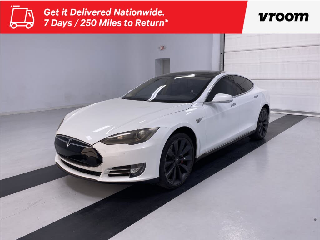 Tesla Model S P85 White