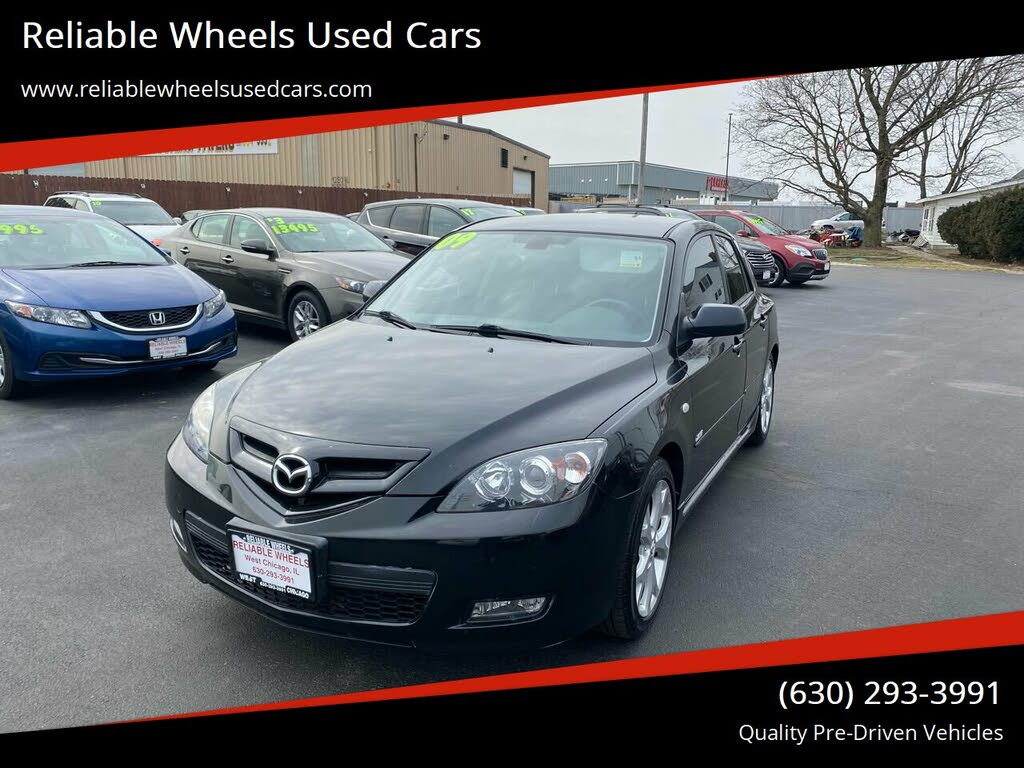 2009 Mazda 3 Hatchback Black
