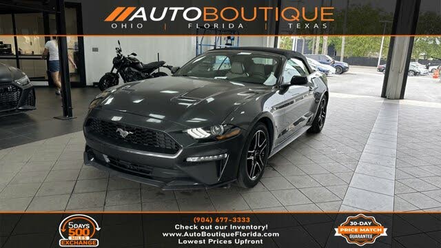 Used 2020 Ford Mustang EcoBoost Premium Convertible RWD for Sale (with ...