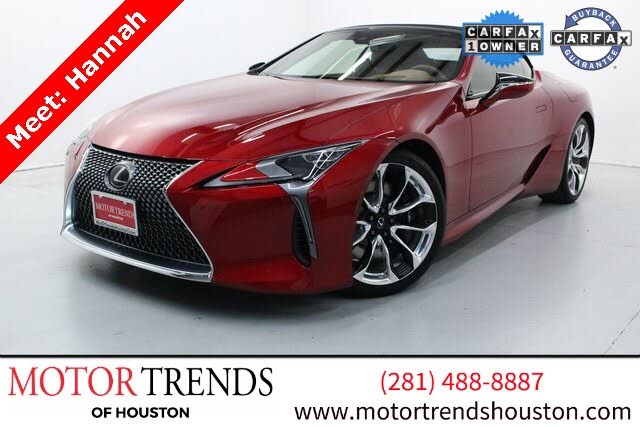 Used 2021 Lexus LC 500 Convertible RWD for Sale (with Photos) - CarGurus