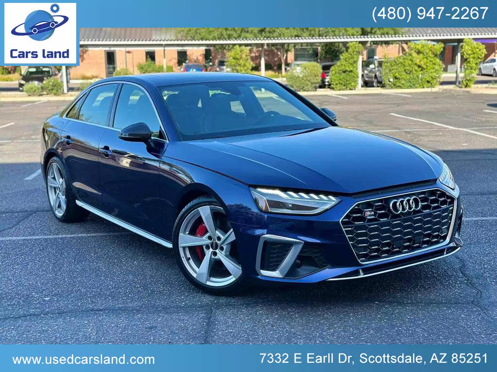 2022 Audi S4 Blue