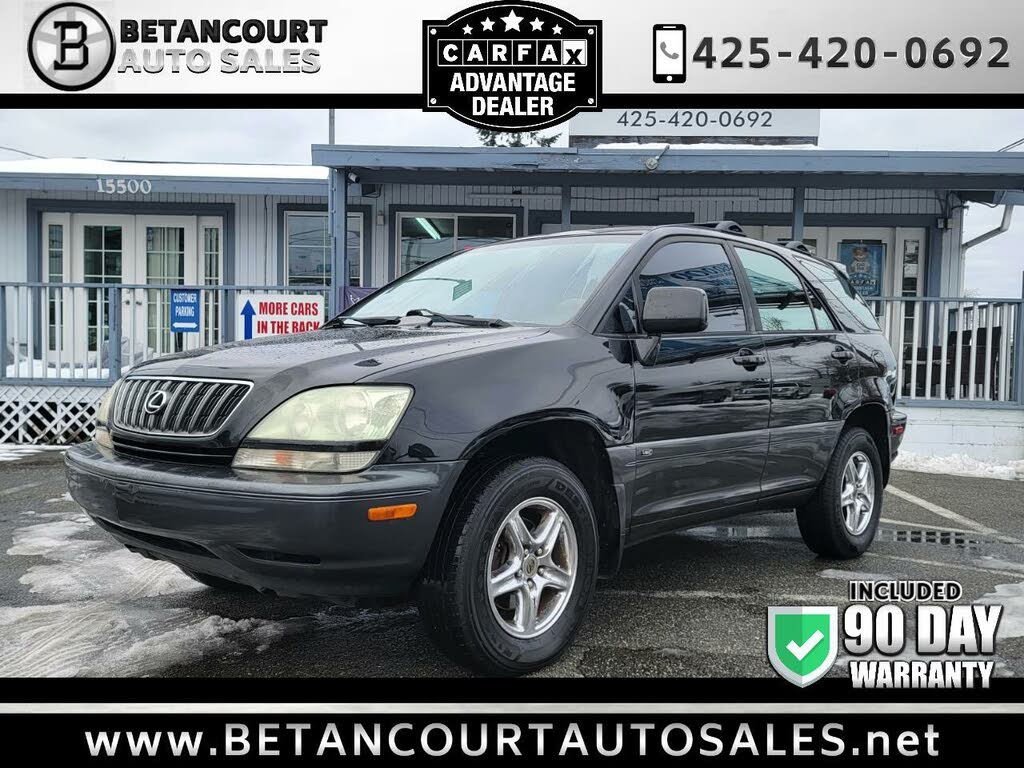 2003 Lexus Suv Black