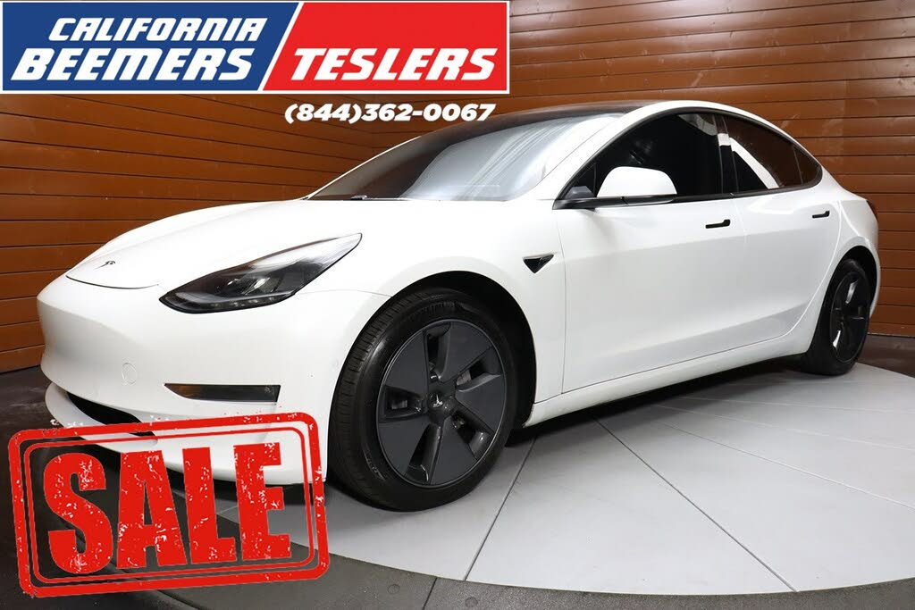 Used White Tesla Model 3 for Sale - CarGurus