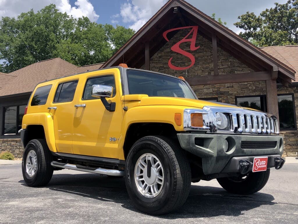 Yellow Hummer H3 Wallpaper