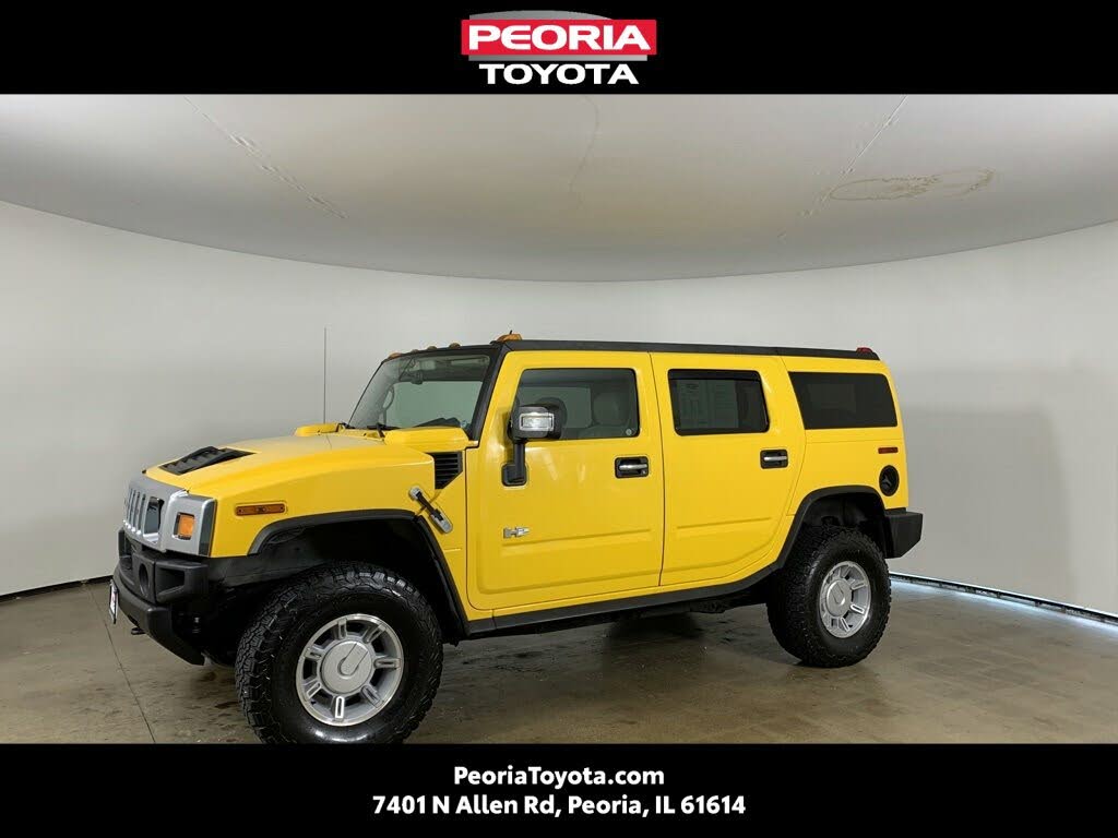 Yellow Hummer H3 Wallpaper