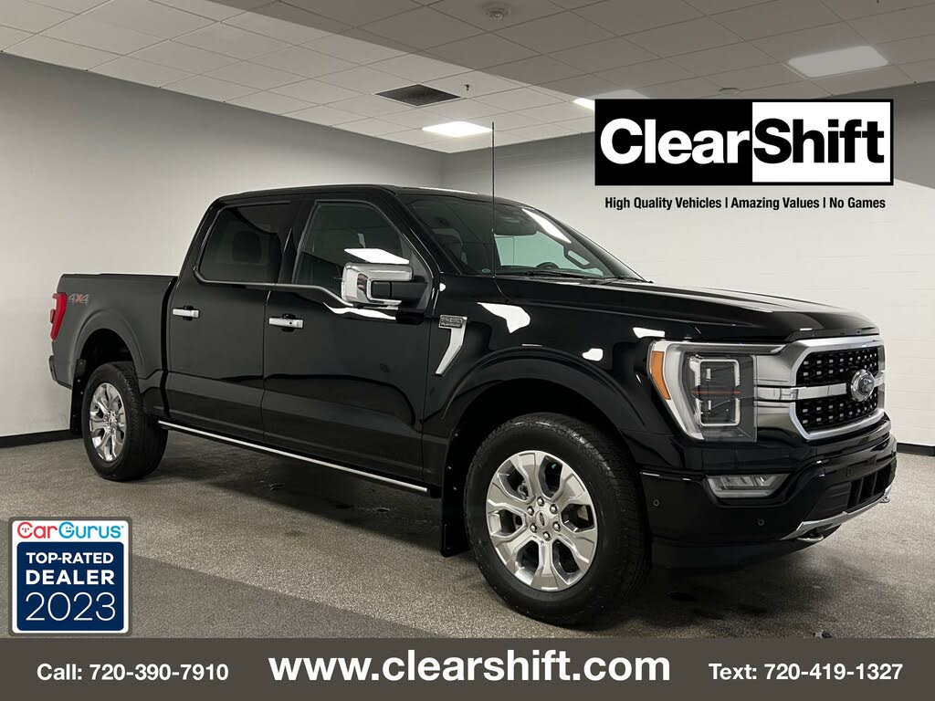 2022 Ford F150 Platinum Black