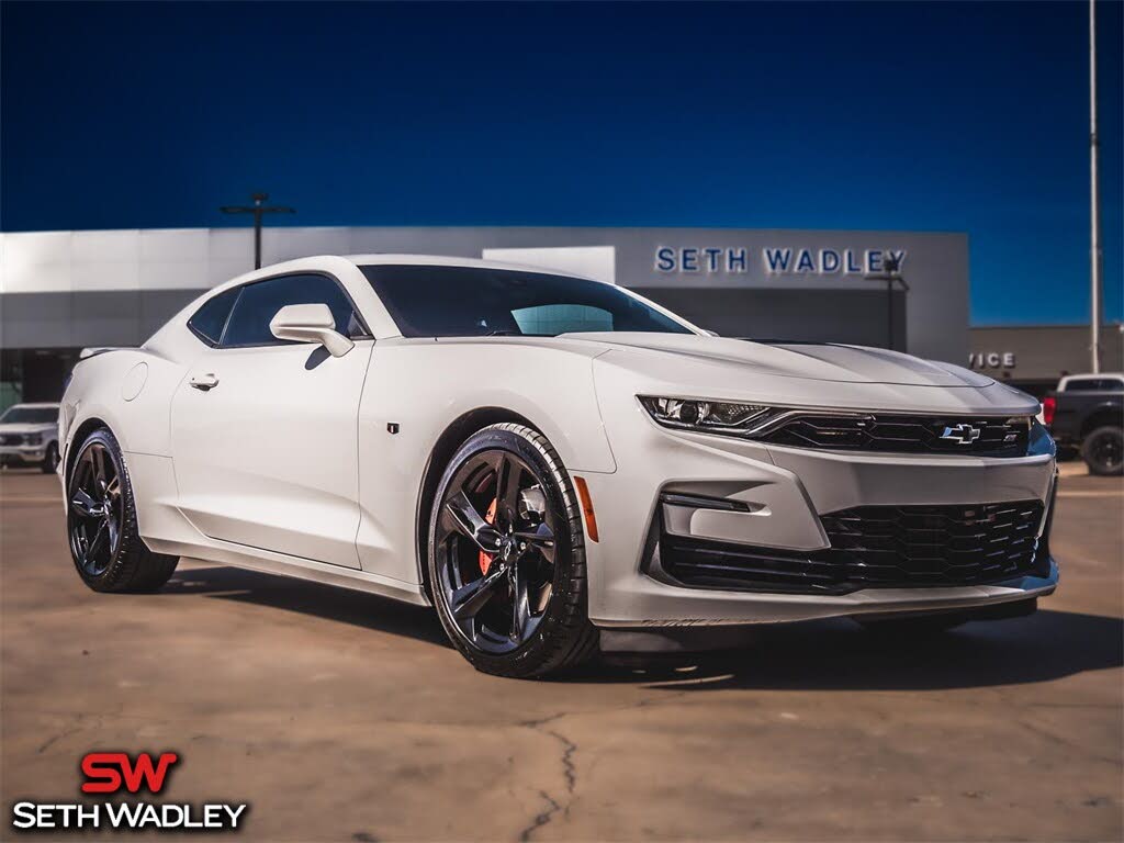 2022 Camaro Ss White With Black Rims