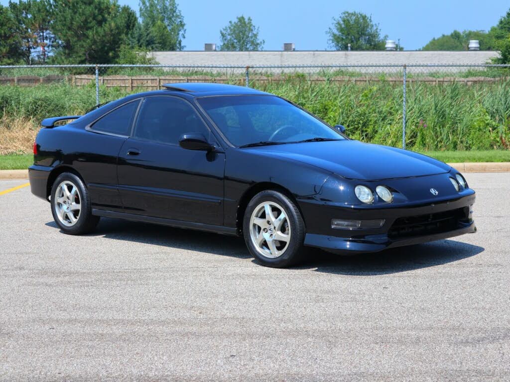 Black Acura Integra