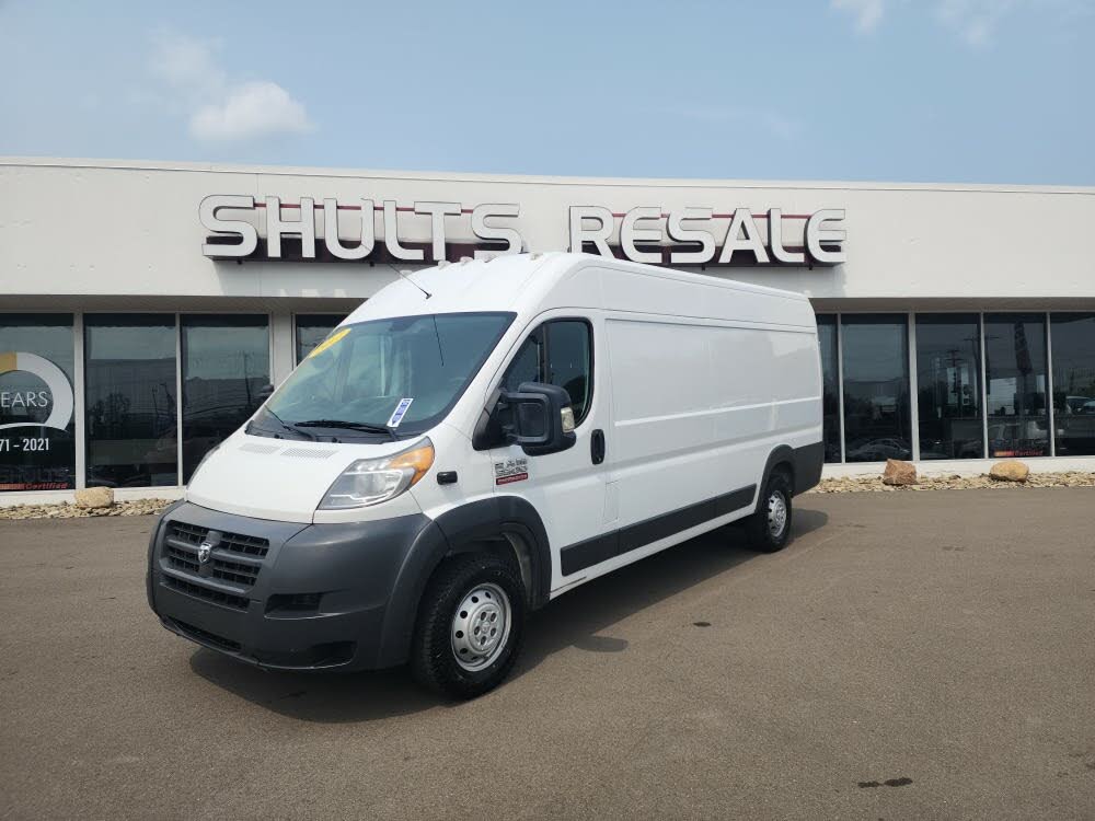 Used RAM ProMaster 3500 159 High Roof Extended Cargo Van for Sale (with ...
