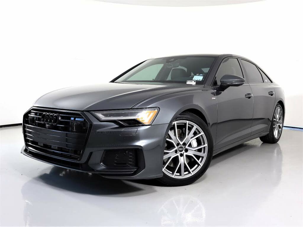 Audi A6 Black 2022 Wallpaper