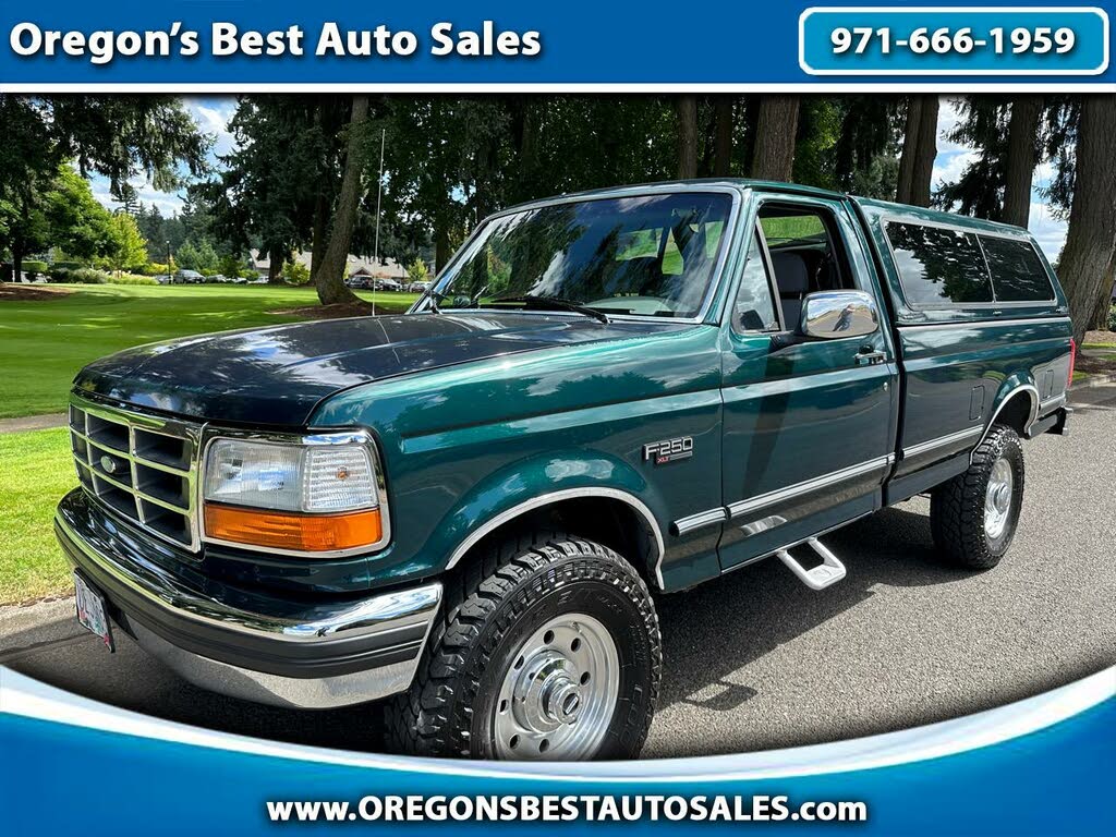 1995 Ford F150 Extended Cab Green