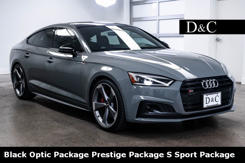 Grey Audi S5 Black Optics