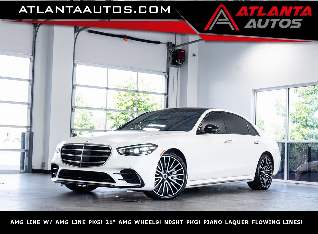 2022 S Class Amg White