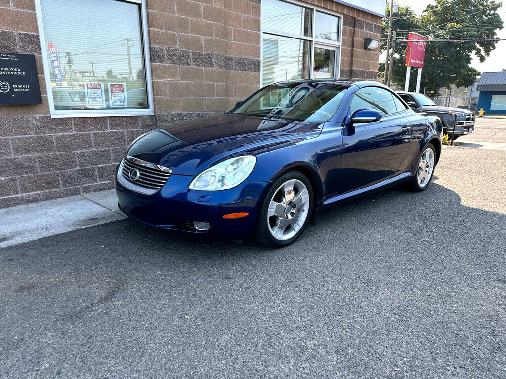 Dark Blue Lexus Sc