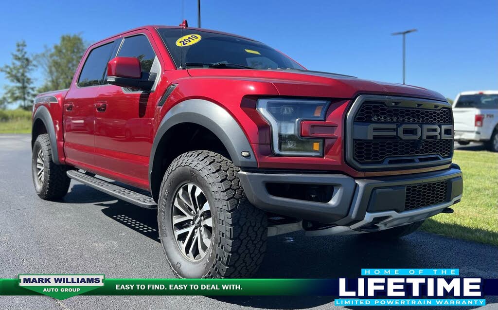 Ford Raptor Red Interior