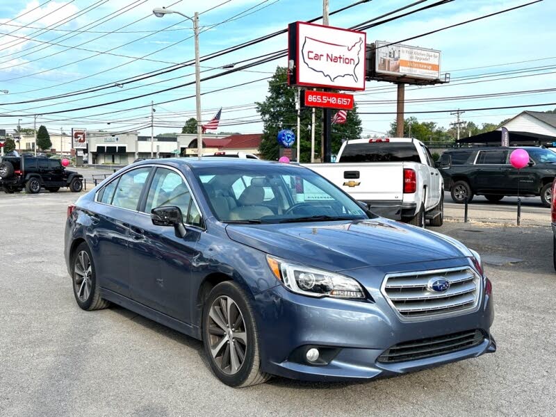 Blue Metallic Subaru Legacy