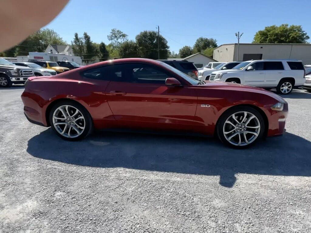 2022 Mustang Ruby Red
