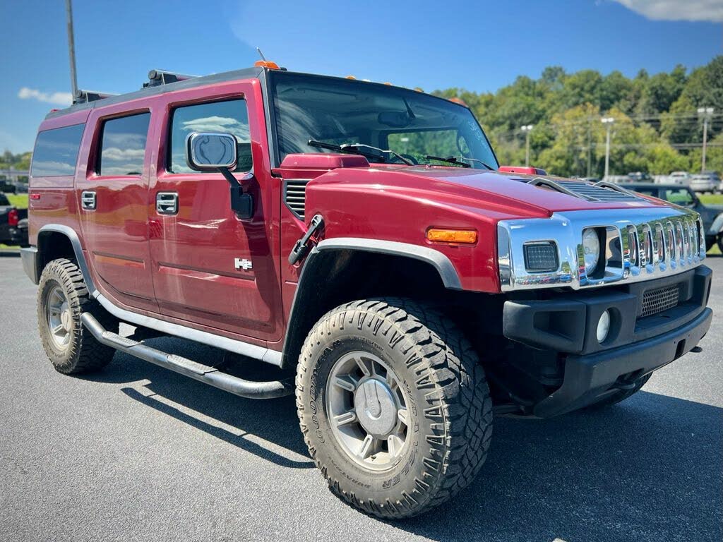 Red Hummer H2