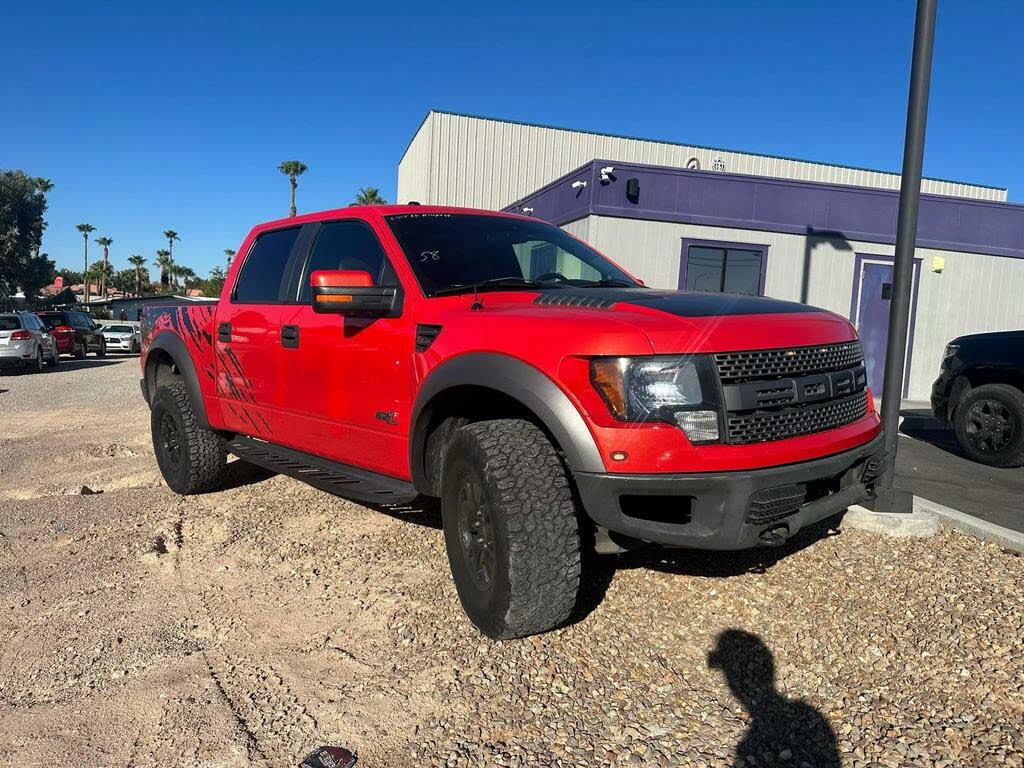 Ford F150 Raptor Red