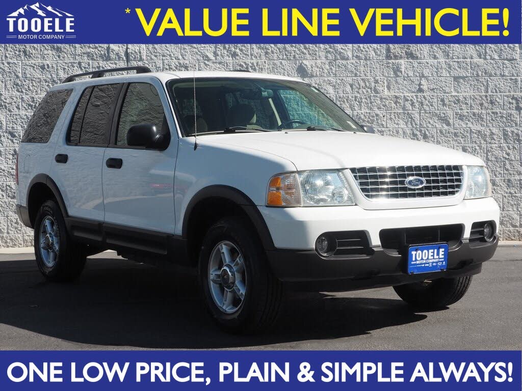 2003 Ford Explorer Xlt White