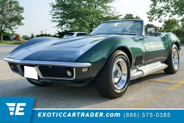 1969 Green Corvette Convertible 427