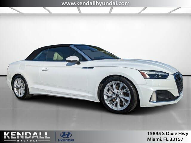 Audi A5 2022 Convertible White